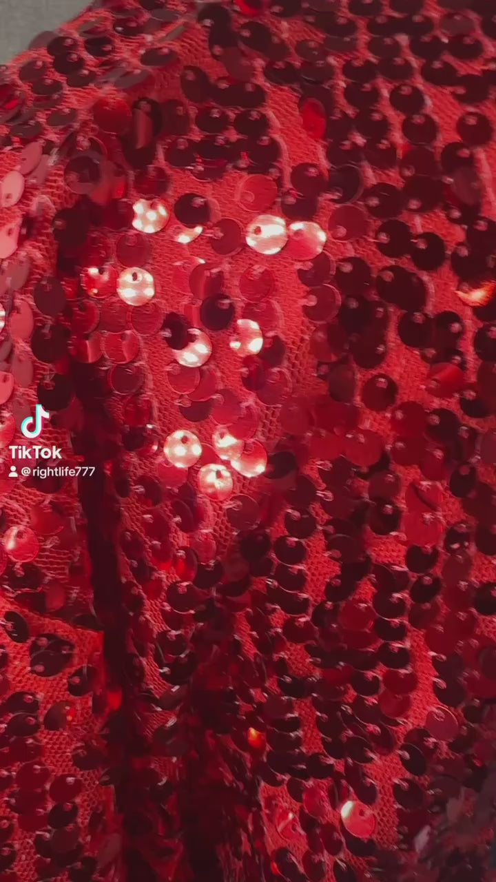 Red "We The People" MAGA Sequin Jacket – Make America Sparkle